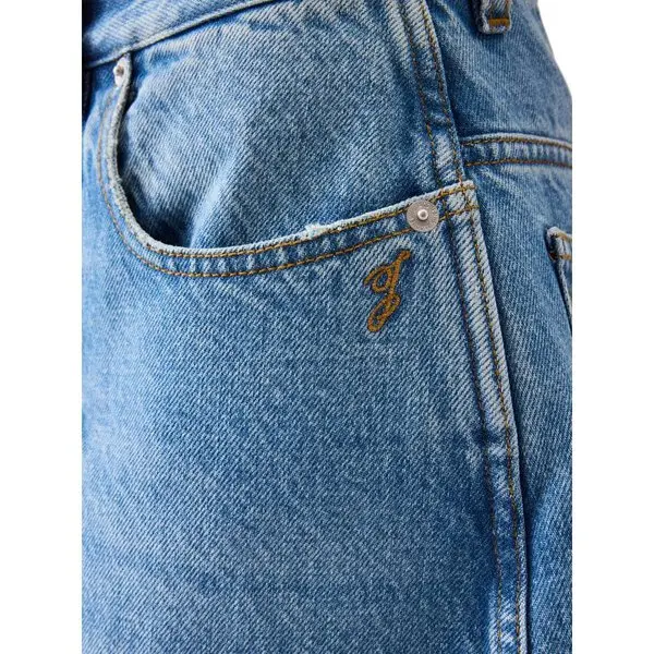 Jacquemus Light Denim Wide-leg Jeans - Blue