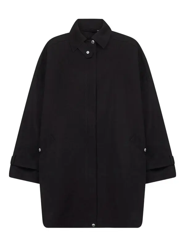 TOTEME Oversized Trench Coat In Organic Cotton - Multicolor