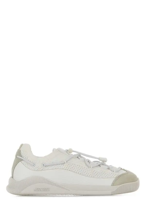Moon Boot Fabric Moonlight Sneakers - White