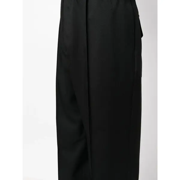 JIL SANDER Tailored Wide-leg Trousers - Black