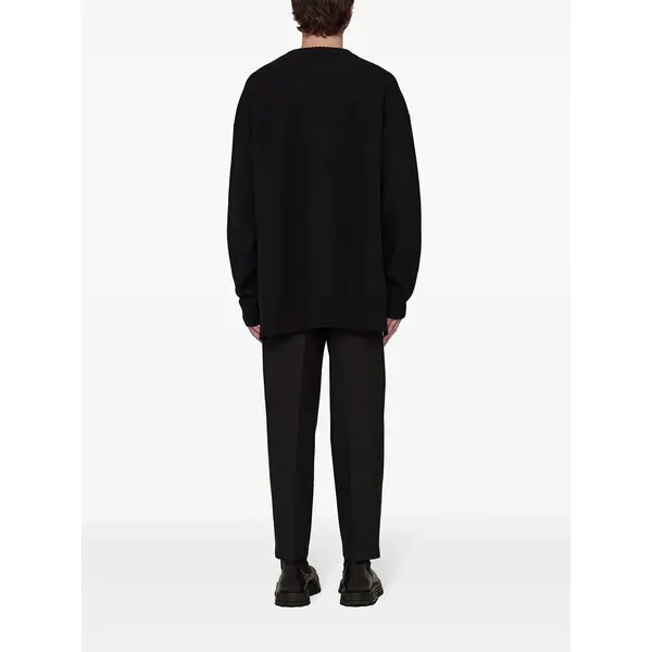 JIL SANDER Tailored Wide-leg Trousers - Black