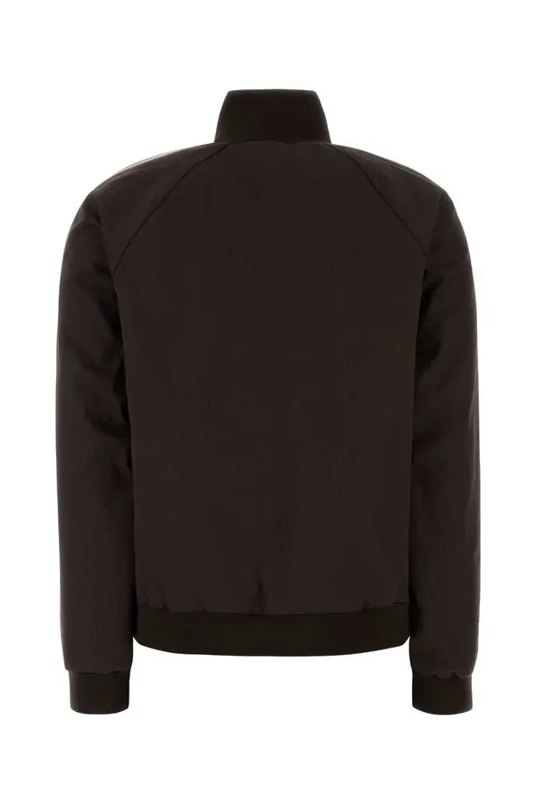 Miu Miu Zip-up Jacket - Brown