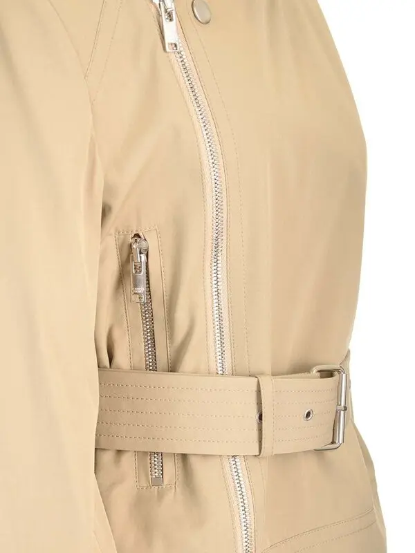 Bottega Veneta Sand Sahara Short Safari Jacket - Cream