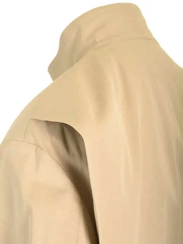 Bottega Veneta Sand Sahara Short Safari Jacket - Cream