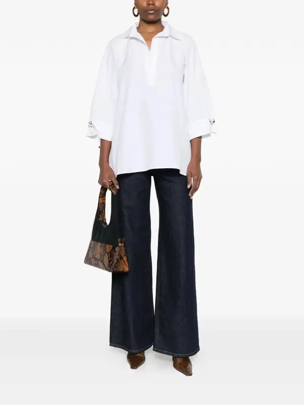 Max Mara Cotton Shirt - Multicolor