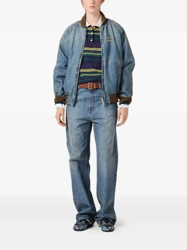 Miu Miu 5-pocket Jeans - Blue