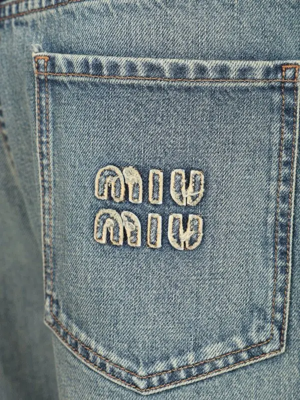 Miu Miu 5-pocket Jeans - Blue
