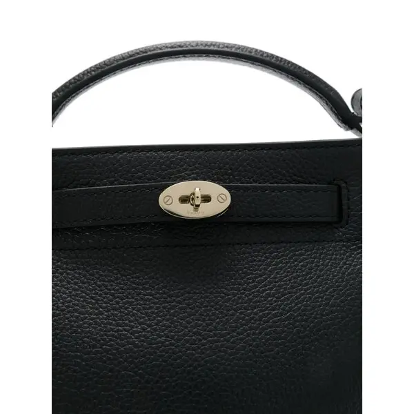Mulberry Leather Mini Bag - Black