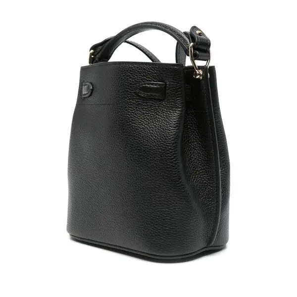 Mulberry Leather Mini Bag - Black