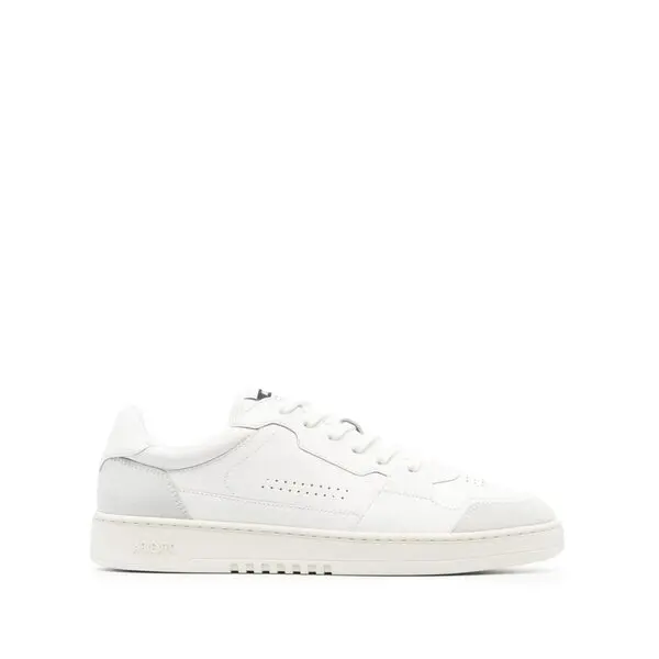 Axel Arigato Low Top Leather And Suede Trainers - White