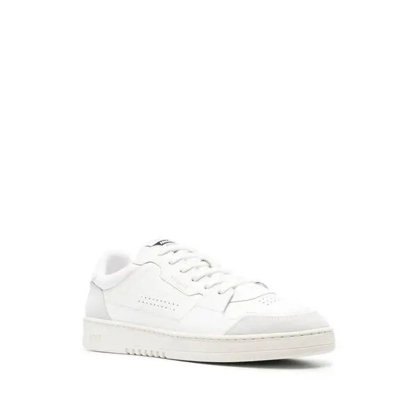 Axel Arigato Low Top Leather And Suede Trainers - White
