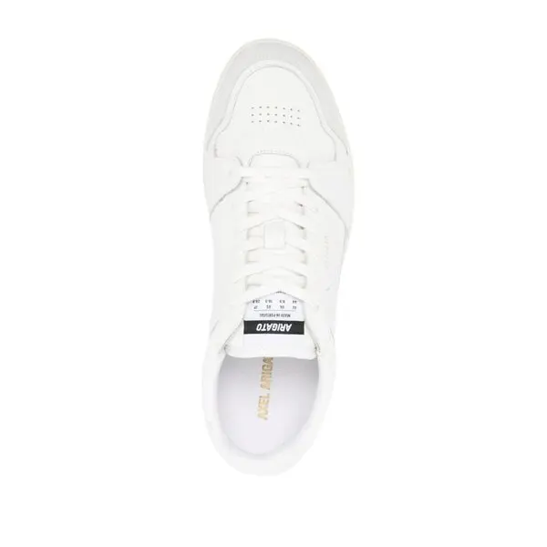 Axel Arigato Low Top Leather And Suede Trainers - White