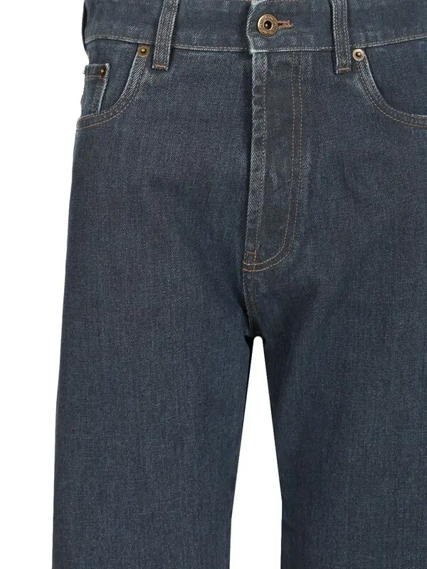 Miu Miu Straight-leg Denim Trousers - Blue