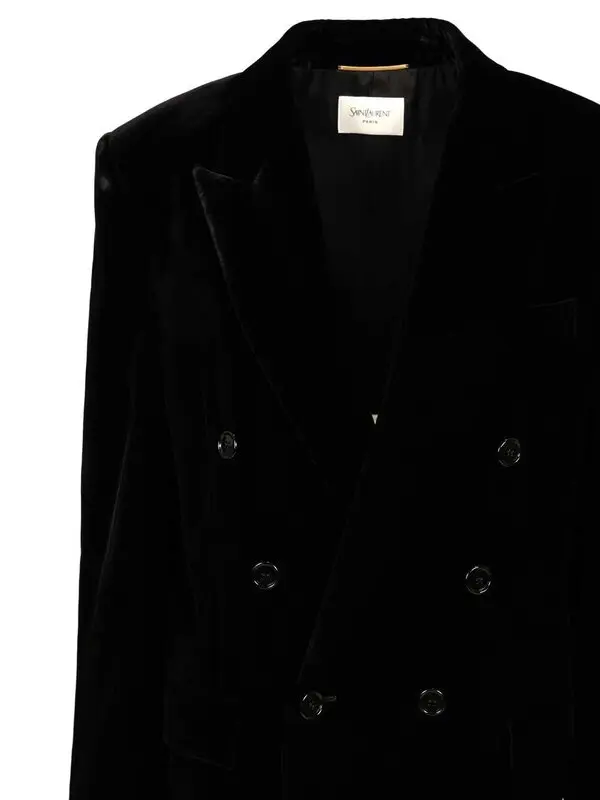 Saint Laurent Cassandre Double-breasted Jacket