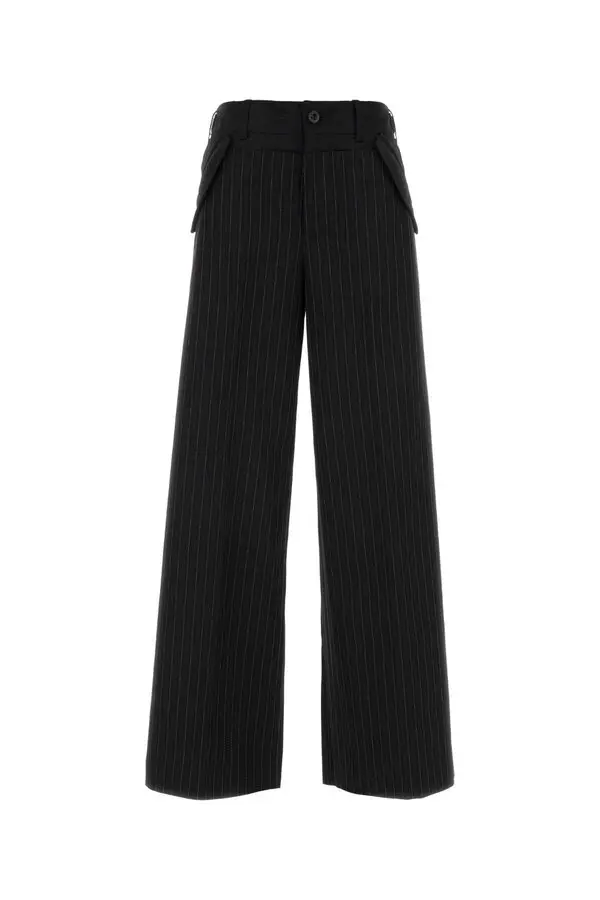 Sacai Embroidered Polyester Blend Pant - Multicolor