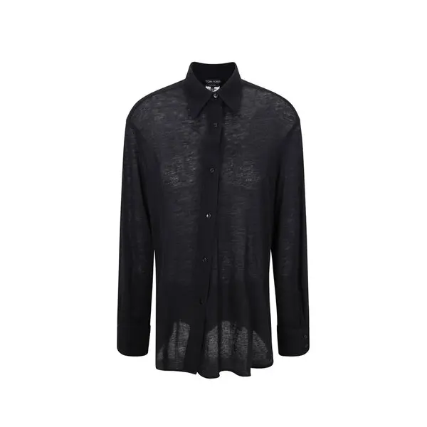 TOM FORD Cashmere Shirt - Black