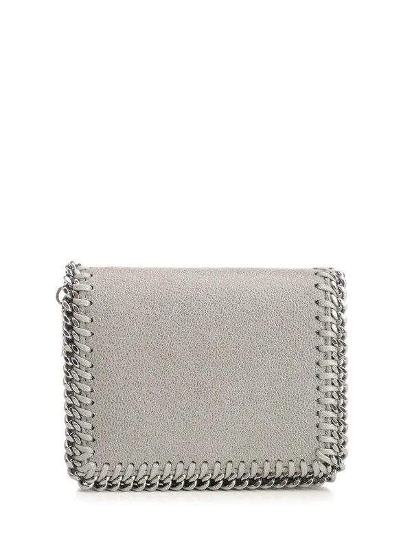 Stella McCartney Falabella Bi-fold Wallet - Gray