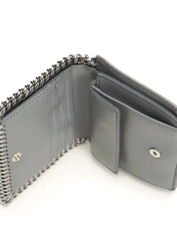 Stella McCartney Falabella Bi-fold Wallet - Gray