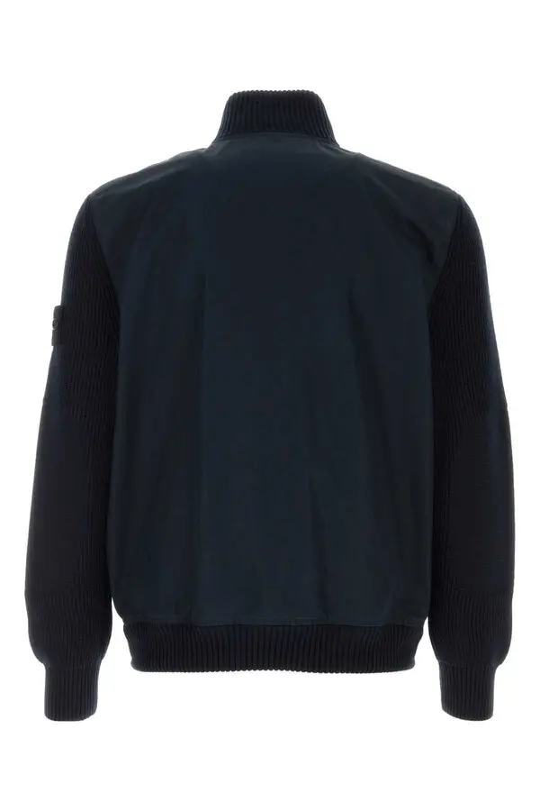 Stone Island Navy Cotton Jacket