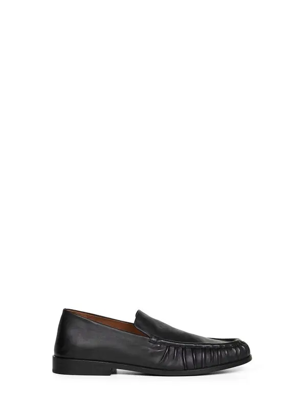 Marsèll Black Soft Smooth Leather Loafers - Multicolor