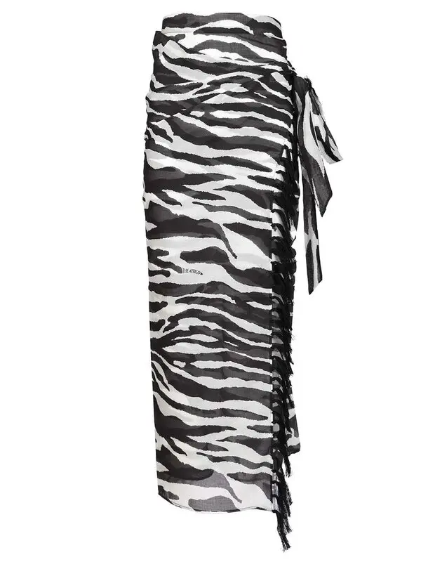Attico Animal Print Pareo - Multicolor