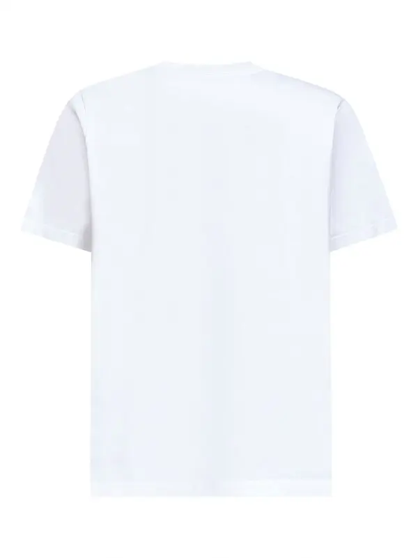 Casablanca White Volcano Printed T-shirt - Multicolor