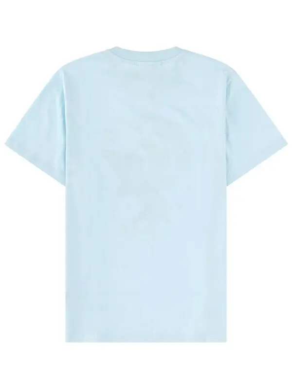 GANNI Printed Cotton T-shirt - White
