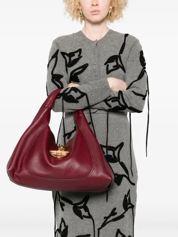 Gucci Softbit Maxi Leather Shoulder Bag - Multicolor