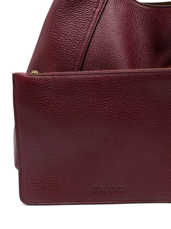 Gucci Softbit Maxi Leather Shoulder Bag - Multicolor