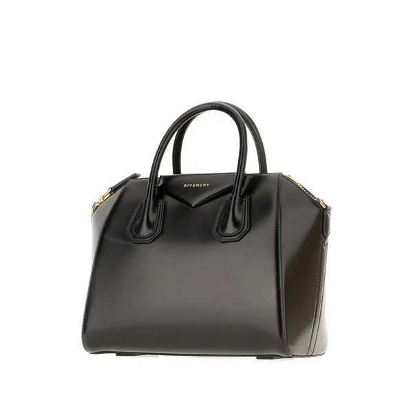 Givenchy Calf Leather Top Handle Bag - Black
