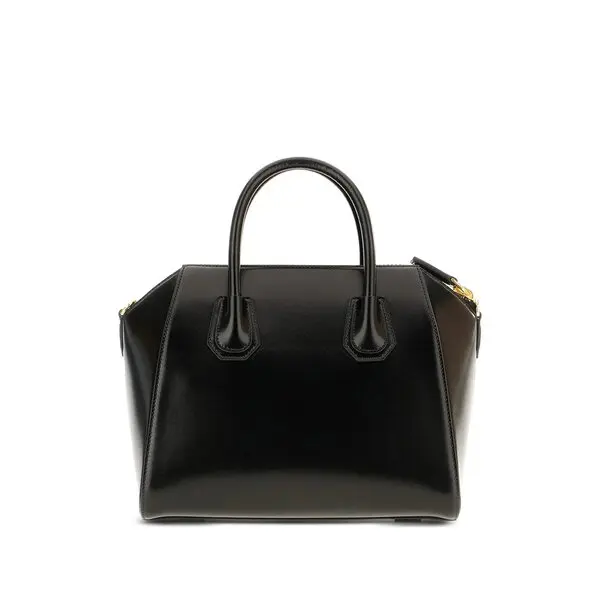 Givenchy Calf Leather Top Handle Bag - Black