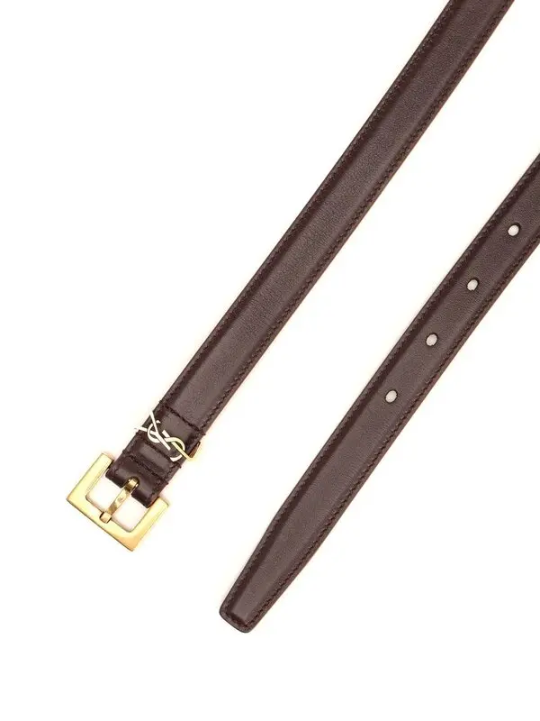 Saint Laurent Cassandre Thin Belt