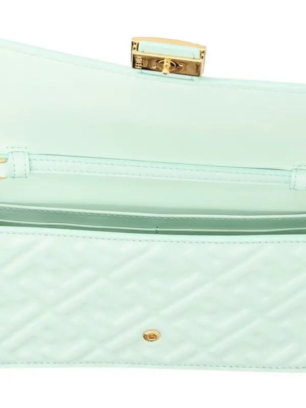 Fendi Baguette Chain Wallet - Green
