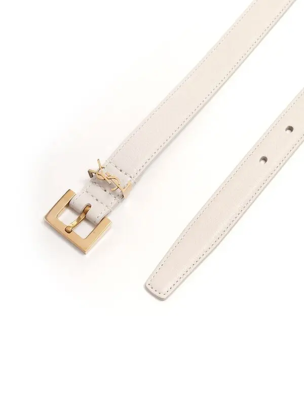 Saint Laurent Cassandre Thin Belt