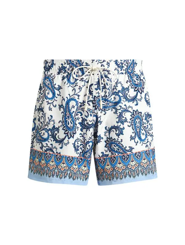 Etro Paisley Ramage Swim Shorts - Multicolor