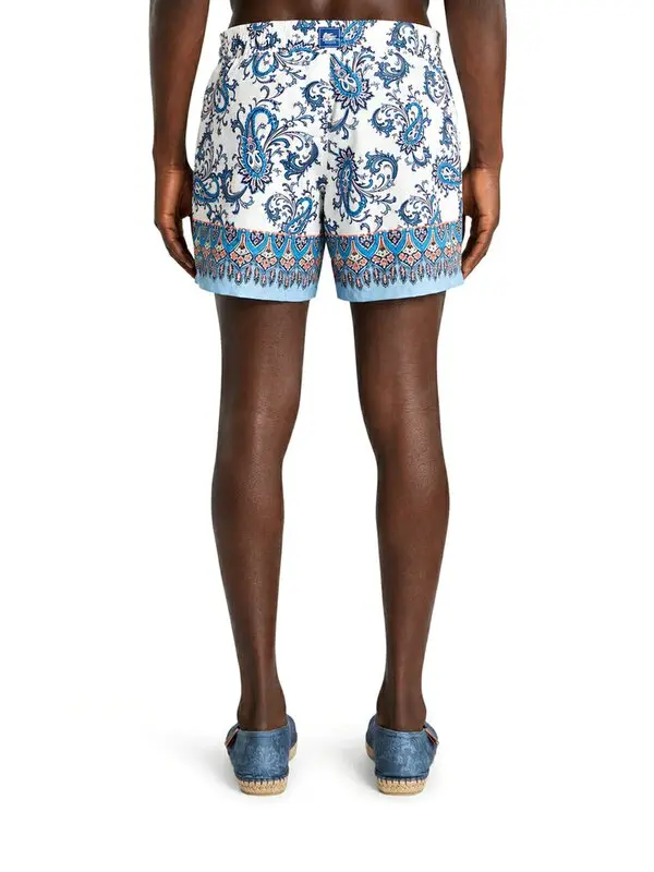 Etro Paisley Ramage Swim Shorts