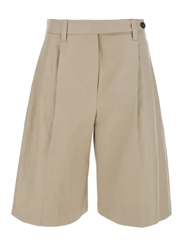 Brunello Cucinelli Mixed Linen Pants - Multicolor