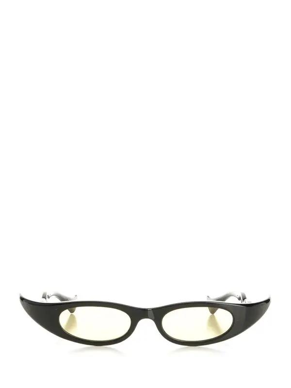 Valentino Garavani Acetate Cat Eye Sunglasses With Vlogo Detail - Black