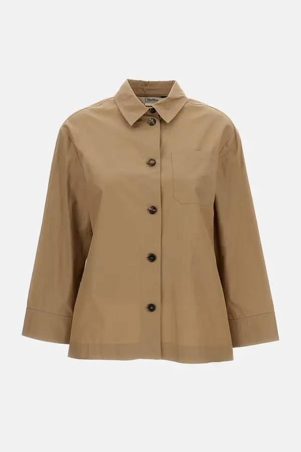 Max Mara Arianne Cotton Poplin Shirt - Multicolor