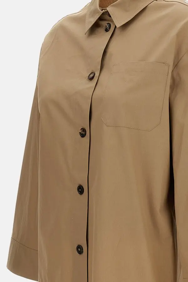 Max Mara Arianne Cotton Poplin Shirt - Multicolor