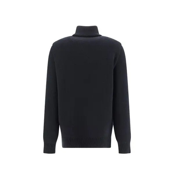 Loewe Shearling And Knit Zip-up Jacket