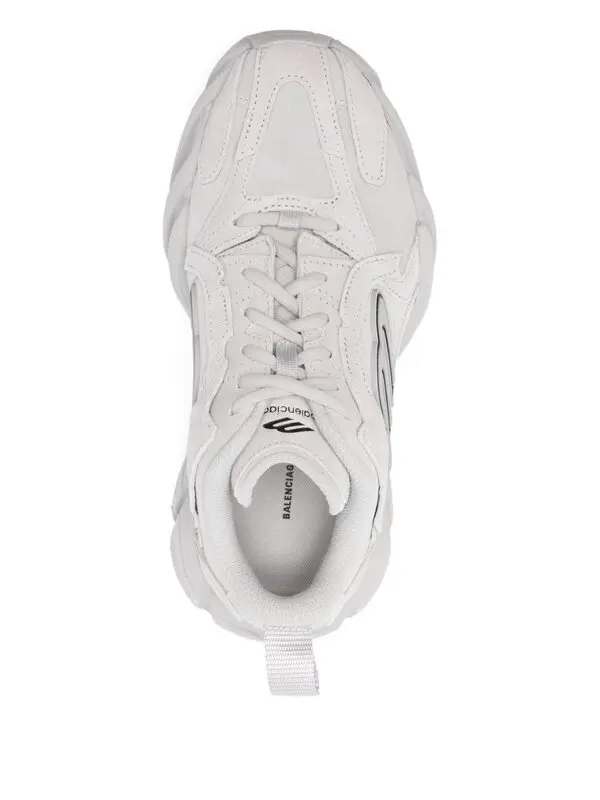 Balenciaga Monday Lace Up Sneakers - Multicolor