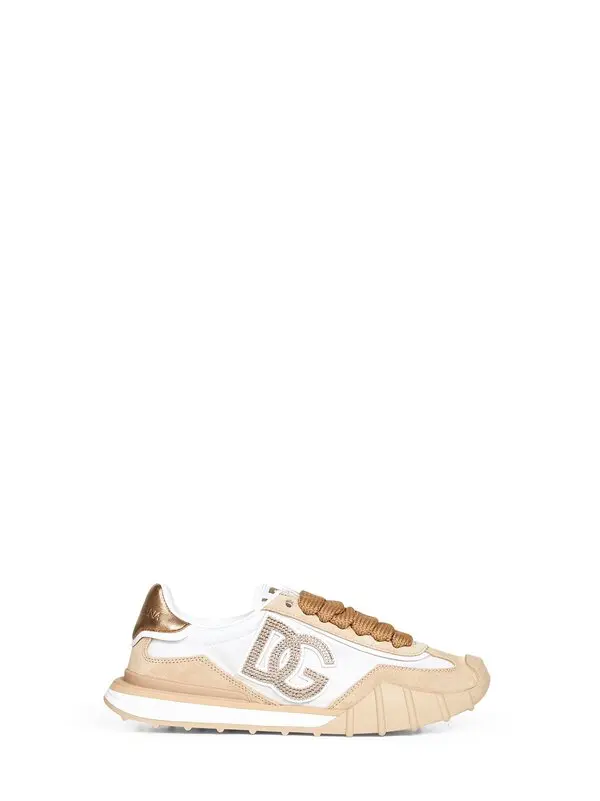 Dolce & Gabbana Mesh And Suede Dg Athletic Sneakers - Multicolor