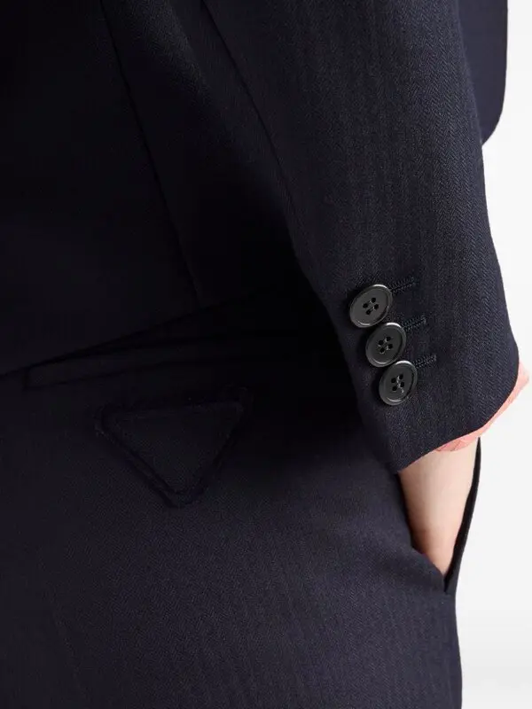 Prada Wool Trousers - Multicolor