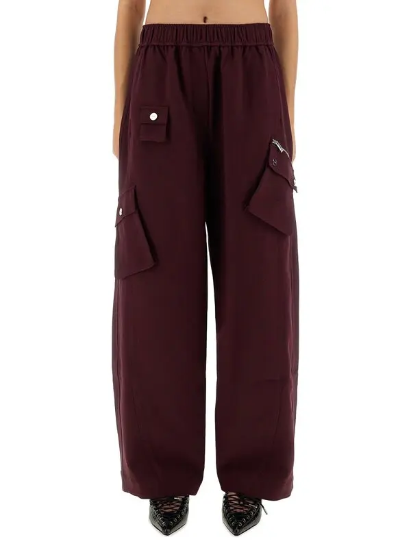 GANNI Twill Cargo Pants - Multicolor