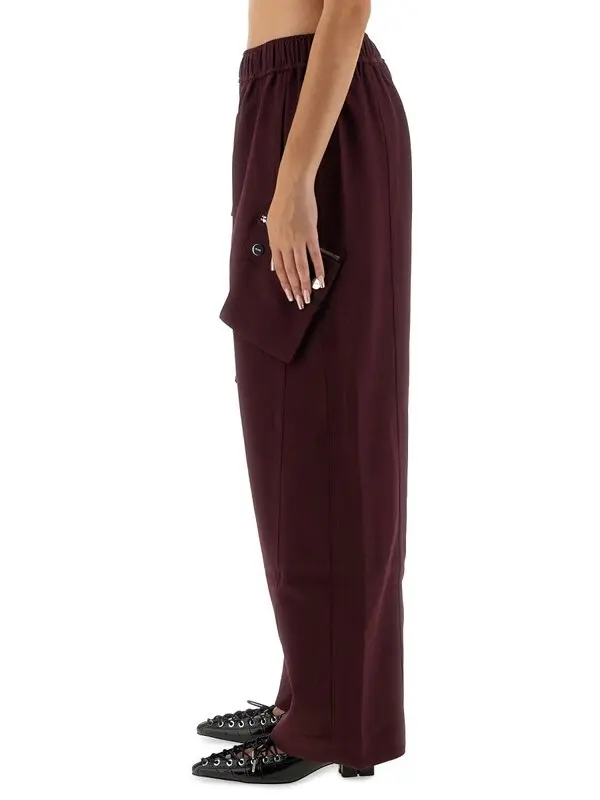 GANNI Twill Cargo Pants - Multicolor