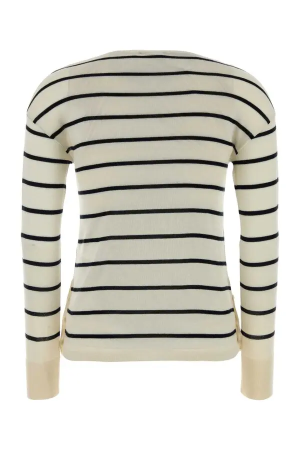 Max Mara Embroidered Cashmere Blend Tabella Sweater