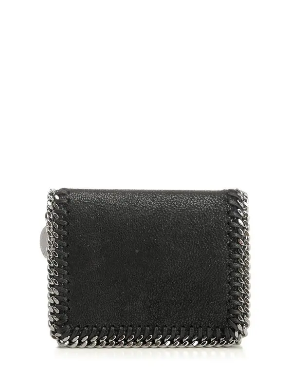 Stella McCartney Falabella Bi-fold Wallet - Black