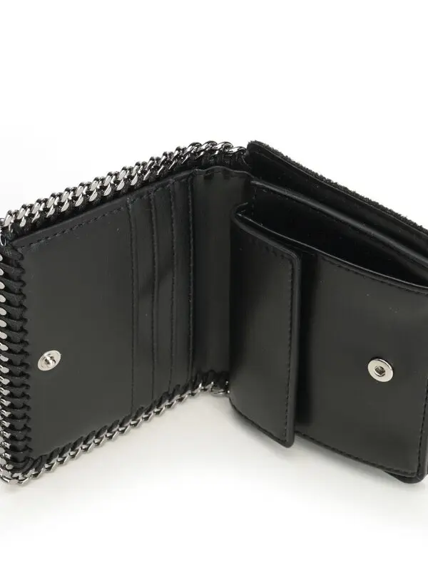 Stella McCartney Falabella Bi-fold Wallet - Black
