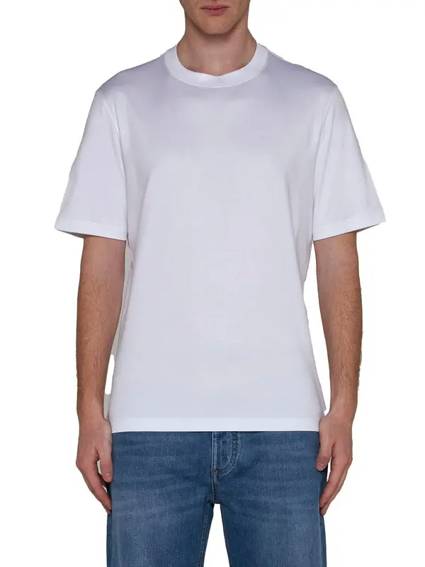 Brunello Cucinelli Cotton T-shirt By - Multicolor